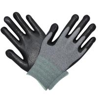 China Washable Nitrile Work Gloves Liner And Coating Color Customized Long Service Life for sale