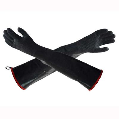 China Soft Chemical Resistant PVC Work Gloves , All Weather Work Gloves Customized Color for sale