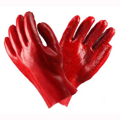 China Anti Slip Chemical Resistant Work Gloves Extended Protection On The Forearm for sale