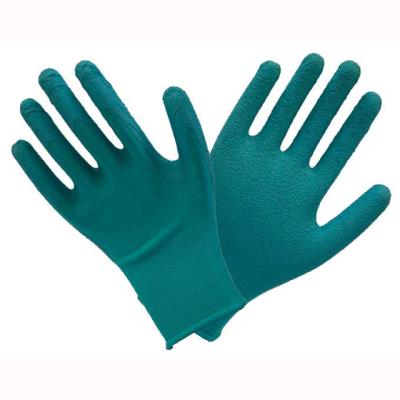 China Comfortable Latex Coated String Knit Gloves Superior Durability Long Wearing for sale
