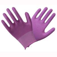 China Soft Hardy Latex Coated Safety Work Gloves Excellent Abrasion And Grip for sale