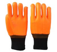 China Light Weight PVC Coated Hand Gloves For Working In Damp Or Greasy Environments for sale