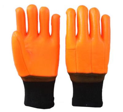 China Light Weight PVC Coated Hand Gloves For Working In Damp Or Greasy Environments for sale