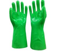 China Green Color Protective Work Gloves Effective Cold Protection For Food Industry for sale