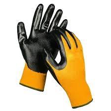 China Comfortable Nitrile Coated Hand Gloves Prevent Dirt And Debris From Entering for sale