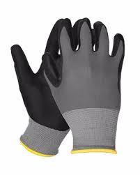China Durable Nitrile Foam Coated Gloves For Automobile And Aircraft Maintenance for sale