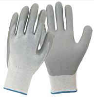 China Soft Nitrile Coated Work Gloves Jersey Liner Resistant To Grease / Oils for sale