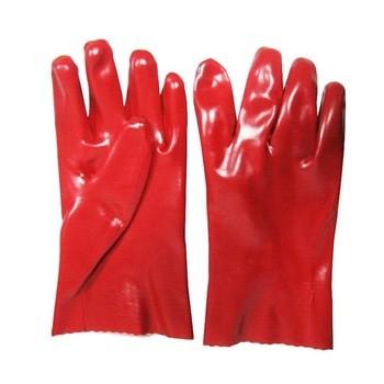 China Soft PVC Coated Work Gloves Customized Size Ultra Comfortable Extended Wear for sale