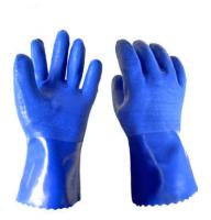 China Multipurpose PVC Safety Work Gloves Providing Tactile Feel And Better Grip for sale