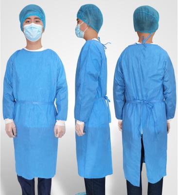 China AAMI Level 1 2 3 SMMS Medical Disposable Gowns for sale
