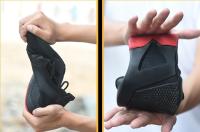 China Slip Resistant Flyknit Fabric Leather Waterproof Steel Toe Work Shoes for sale