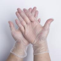 China EN455 12 Inch Pvc Medical Vinyl Examination Gloves Powder Free for sale