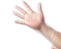 China EN455 12 Inch Pvc Medical Vinyl Examination Gloves Powder Free for sale