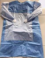 China EO Sterile Reinforced AAMI Level 4 Medical Disposable Gowns 60gsm for sale
