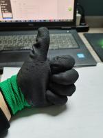 China EN388 13 Gauge Foam Latex Gloves Abrasion Resistant high dexterity for sale