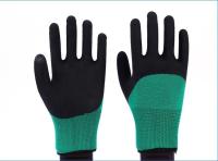 China EN388 13 Gauge Foam Latex Gloves Abrasion Resistant high dexterity for sale