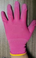 China Breathable 46g Foam Latex Dipped Work Gloves Non Slip for  Light Industry for sale