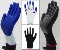 China 32 Grams Firm Grip  Nnitrile Coated Hand Gloves Non Slip For Gardening for sale