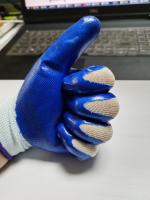 China 32 Grams Firm Grip  Nnitrile Coated Hand Gloves Non Slip For Gardening for sale