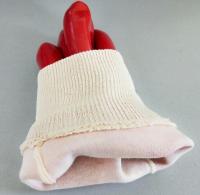 China Hydrocarbon Treated  Interlock Liner Pvc DippeProtective Work Gloves for sale
