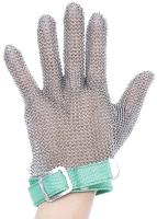 China Food Grade Stainless Steel 304 Ring Mesh Butcher Safety Gloves for sale