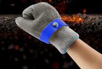 China SS316 Wire HPPE ISEA Level A9 Cut Resistant  Anti Slash Gloves for sale