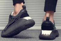 China Non Slip Microfiber PU Clunky Comfortable Stylish Sneakers Anti Impact for sale