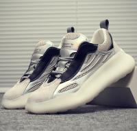 China Non Slip Microfiber PU Clunky Comfortable Stylish Sneakers Anti Impact for sale