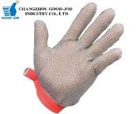 China 304 Stainless Steel Ring Metal Mesh Butcher Cutting Gloves for sale