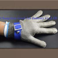 China SS316 Farm Meat Cutting Butcher Stainless Steel Mesh Gloves for sale