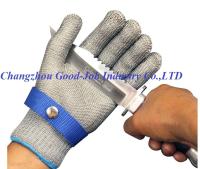 China SS316 Farm Meat Cutting Butcher Stainless Steel Mesh Gloves for sale