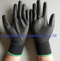 China EN388 CE 3121 Auto Repair Pu Coated Nylon Knitted  Gloves for sale