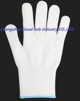 China Food Industry White HPPE EN388 4343DP 13G Uncoated Anti Cut Gloves for sale