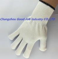 China Food Industry White HPPE EN388 4343DP 13G Uncoated Anti Cut Gloves for sale