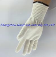 China Food Industry White HPPE EN388 4343DP 13G Uncoated Anti Cut Gloves for sale
