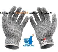 China Food Grade 13G Uncoated EN388 Level 5 Cut Proof Gloves for sale