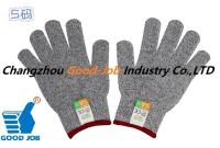 China Food Grade 13G Uncoated EN388 Level 5 Cut Proof Gloves for sale