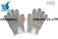 China Food Grade 13G Uncoated EN388 Level 5 Cut Proof Gloves for sale
