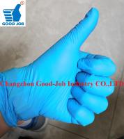 China FDA 510K Synthesis Soft Medical Nitrile Examination Gloves for sale