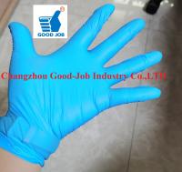 China FDA 510K Synthesis Soft Medical Nitrile Examination Gloves for sale