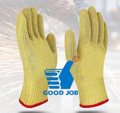 China 10 Gauge Kevlar Yarn Unisex Puncture Resistant  Anti Cut Gloves for sale