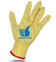 China 10 Gauge Kevlar Yarn Unisex Puncture Resistant  Anti Cut Gloves for sale
