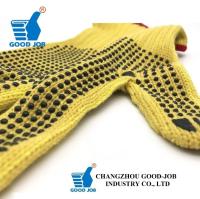 China Aramid Fiber Insulated  Cut 5 Resistant Gloves With PVC Dots for sale