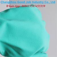 China 15mil Sandy Nitrile Heavy Duty Industry Protective Work Gloves Flocking Lining Puncture Oilproof Chemical Resistant for sale