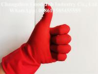 China Factory Directly Sale 9inch 12mil Cheap Price Household Latex Protective Work Gloves Waterproof Cleaning Gloves for sale