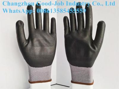 China 15G Nitrile Protective Work Gloves Superfine Foam Nitrile Coated With CE EN388: 4121 for sale