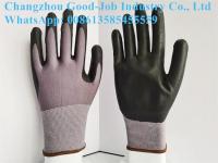 China 15G Nitrile Protective Work Gloves Superfine Foam Nitrile Coated With CE EN388: 4121 for sale
