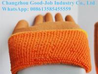 China Winter Thermal Flocking Protective Work Gloves Cold Resistant Foam Latex for sale