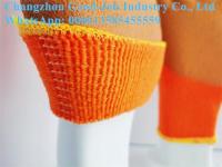 China Winter Thermal Flocking Protective Work Gloves Cold Resistant Foam Latex for sale