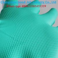 China Nitrile Heavy Duty Chemical Protective Work Gloves Thickened for sale